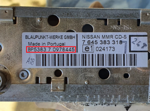 How to find my Nissan Juke car radio code?