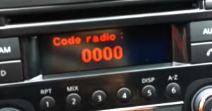 How to find my Nissan Juke car radio code?